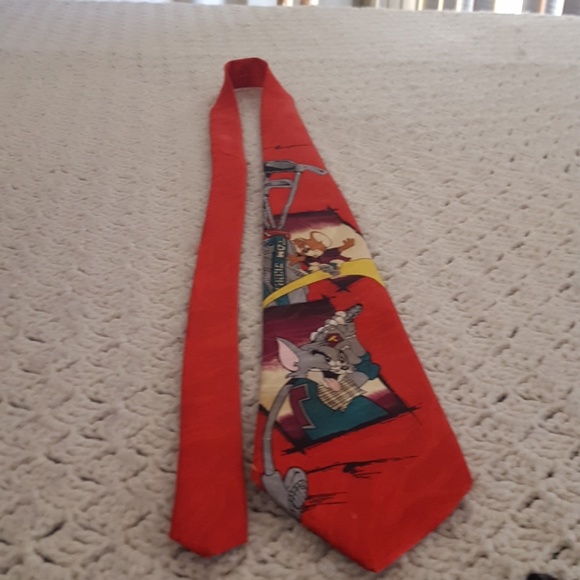 t | Accessories | Tom And Jerry Cartoon Character Tie | Poshmark